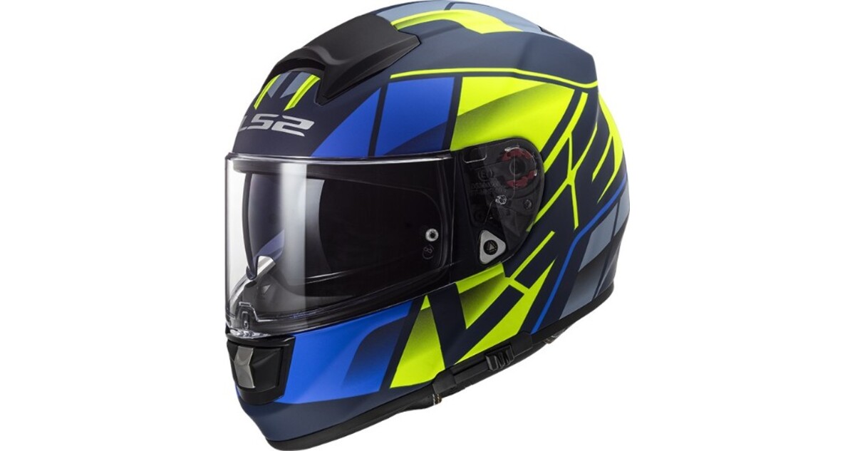 LS2 FF397 Vector FT2 KRIPTON MATT BLUE HI VIS - 2019 - inSPORTline