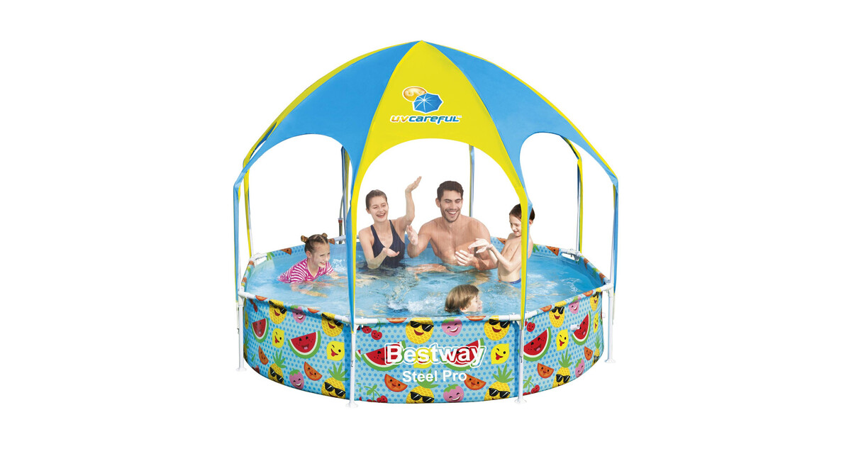 Bestway Play Pool medence tetővel 240 cm 56432 | inSPORTline