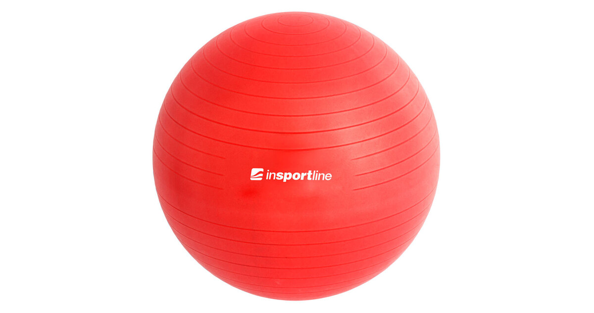 Gimnasztikai labda inSPORTline Top Ball 85 cm - piros - inSPORTline