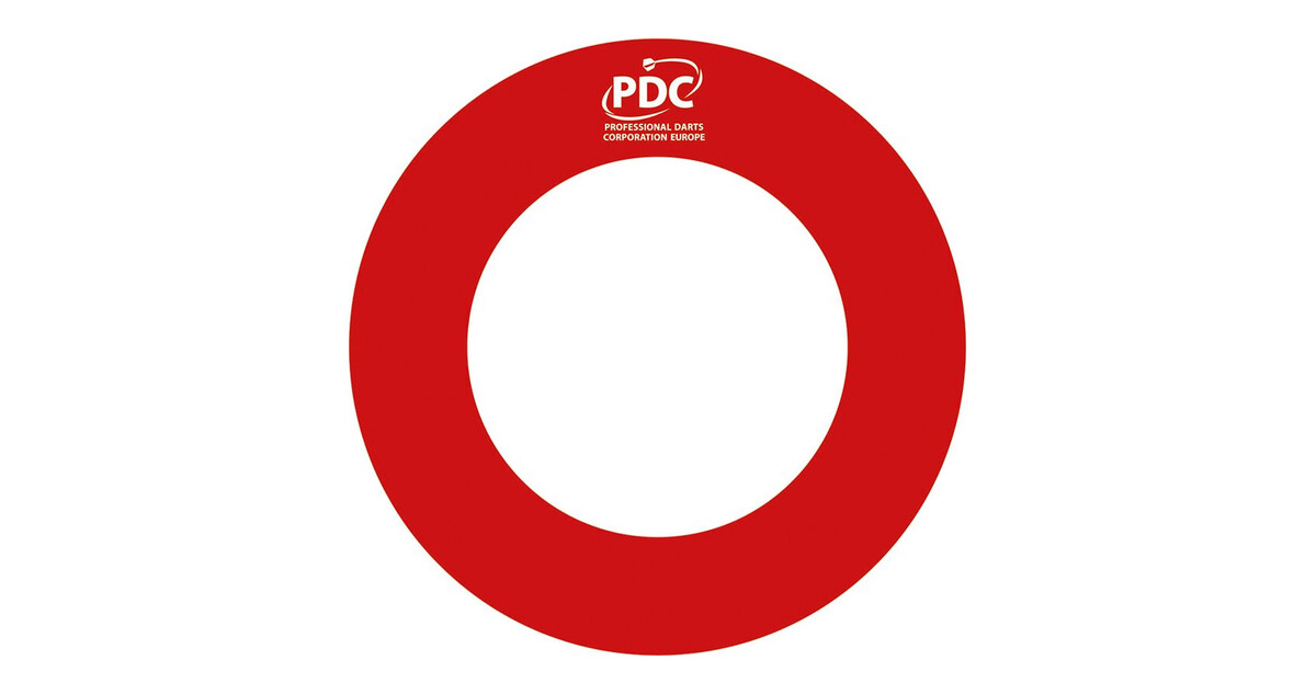 Körgyűrű PDC Darts Surround Ring Red 4 puzzle db - inSPORTline