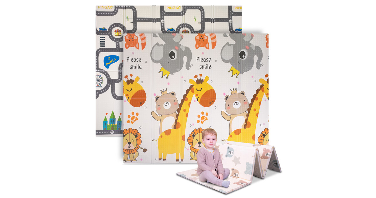 Összecsukható baba matrac inSPORTline Michlino 180x200x1,2 cm - inSPORTline