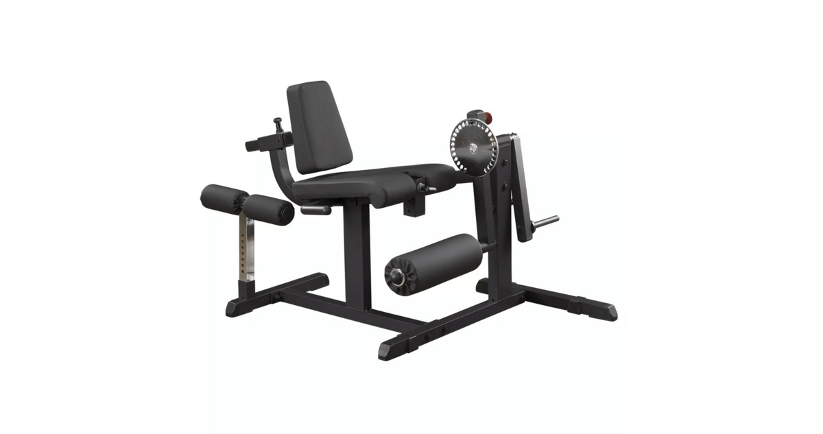 Ülő lábnyújtó- és lábhajlítógép fekete Body-Solid GCEC340, S kategória ...