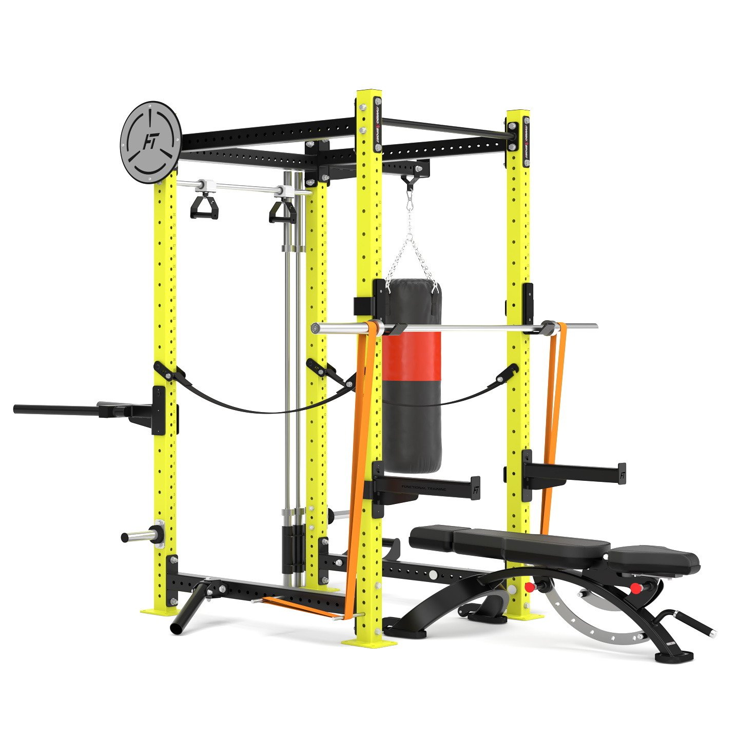 Erőkeret Power Rack Crossfit MFT-RIG-09 - Marbo Sport - inSPORTline